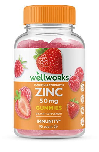 Lifeable Zinc - 50mg Gummies - 90 Gummies - Walmart.com
