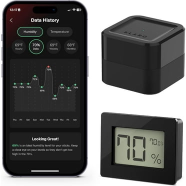 Goodhd Wi-Fi Hygrometer With Remote Monitoring And App Control Smart ...