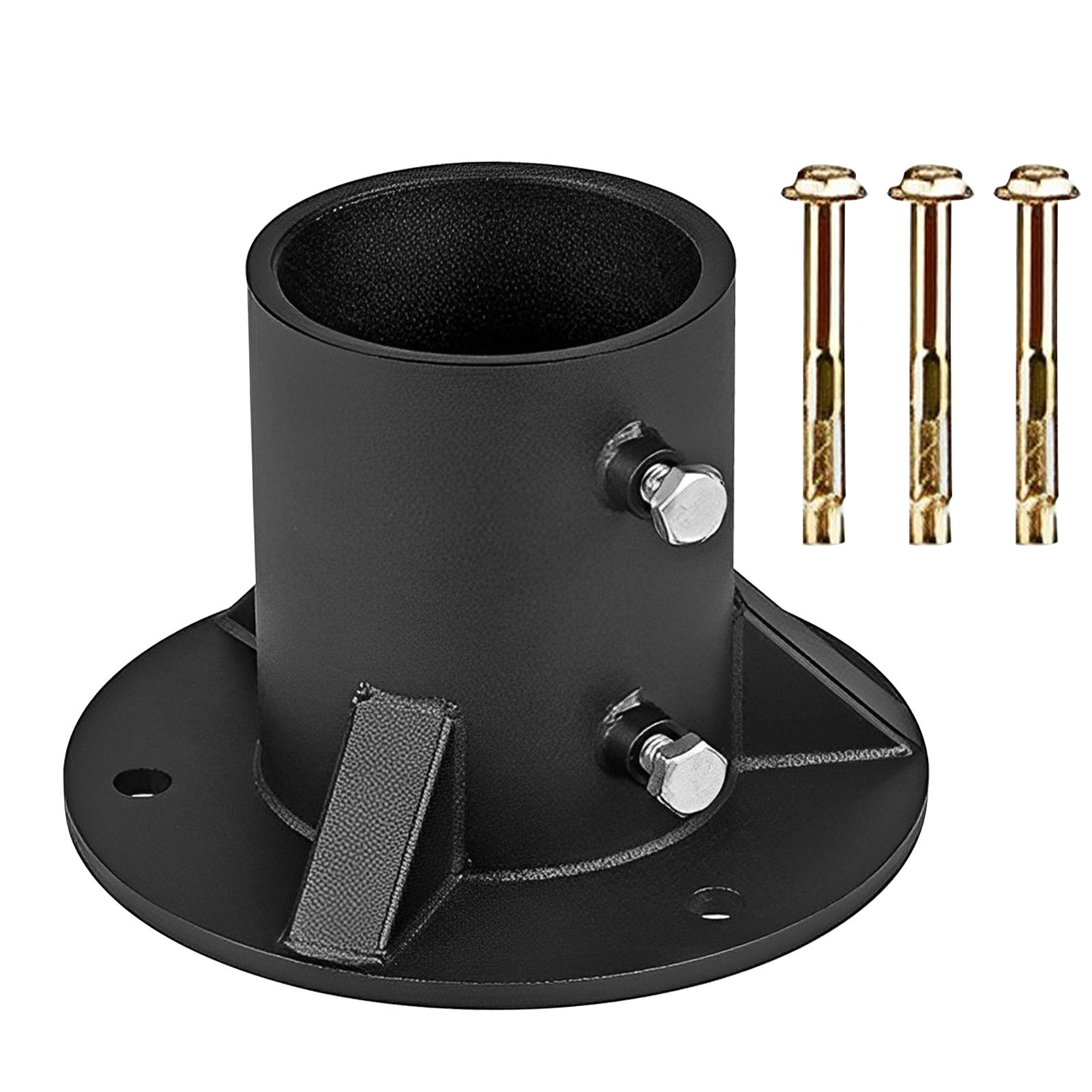 AIXING Floor Flange Deck Post Bracket Heavy Solid Fence Post