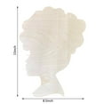 Woman Shape DIY Wooden Crafts Template Wreath Template - Walmart.com