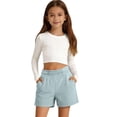HAYIMI Children Girls Loose Fit Daily Shorts For Play And Sports ...