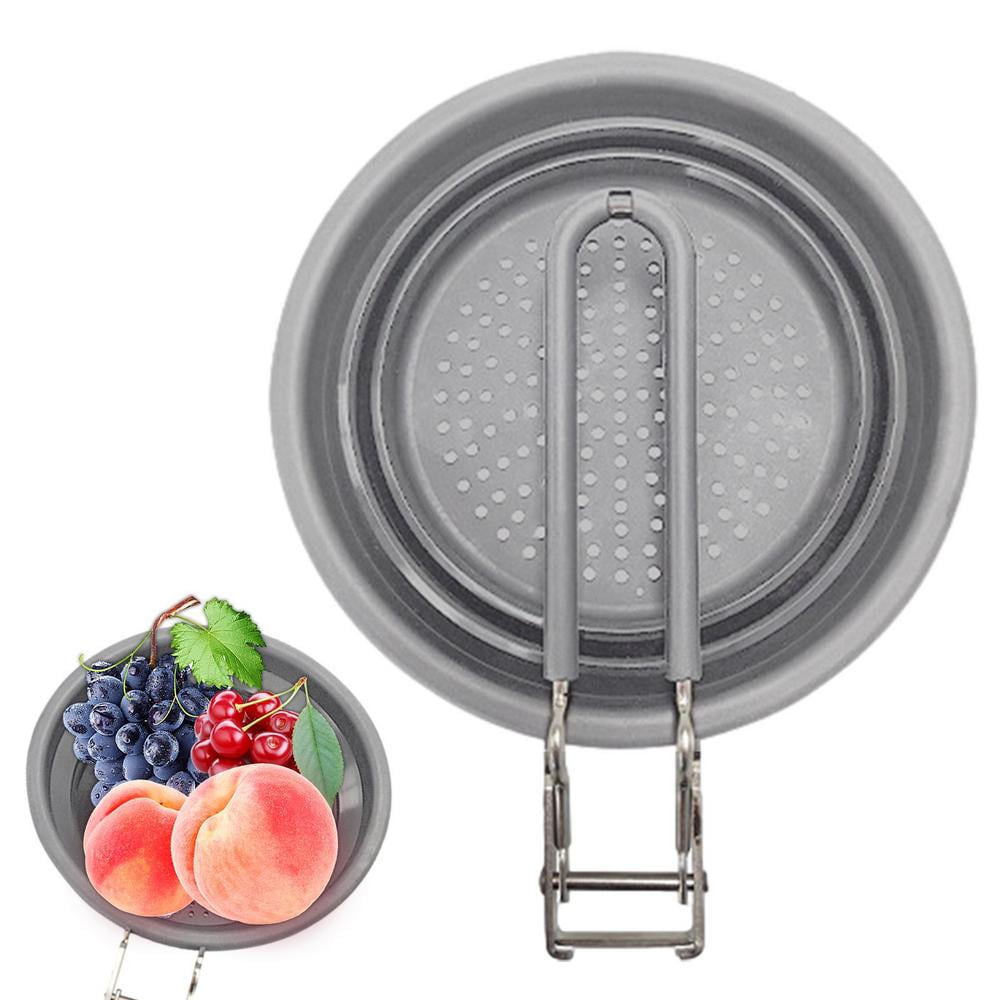 Small Collapsible Strainers for Kitchen | Extendable Handles Food ...