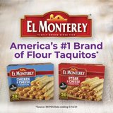 El Monterey Extra Crunchy Taco Seasoned Beef & Cheese Taquitos 20.7 oz ...