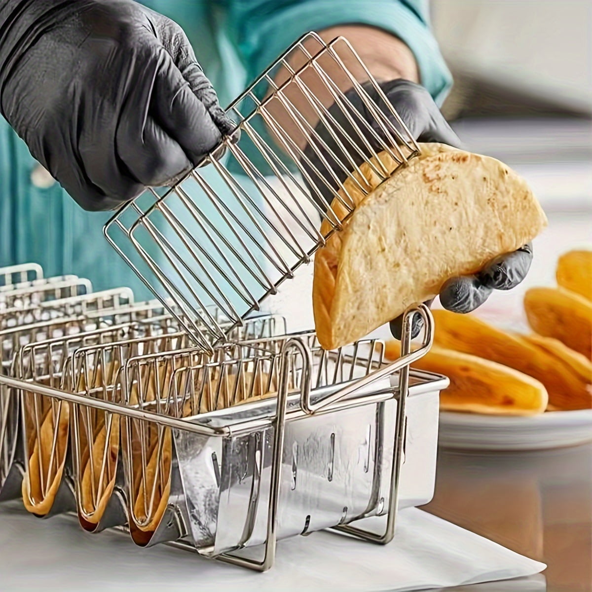 Click here for Grm 1 Set Of Taco Basket  8 Compartments  Taco Fry... prices