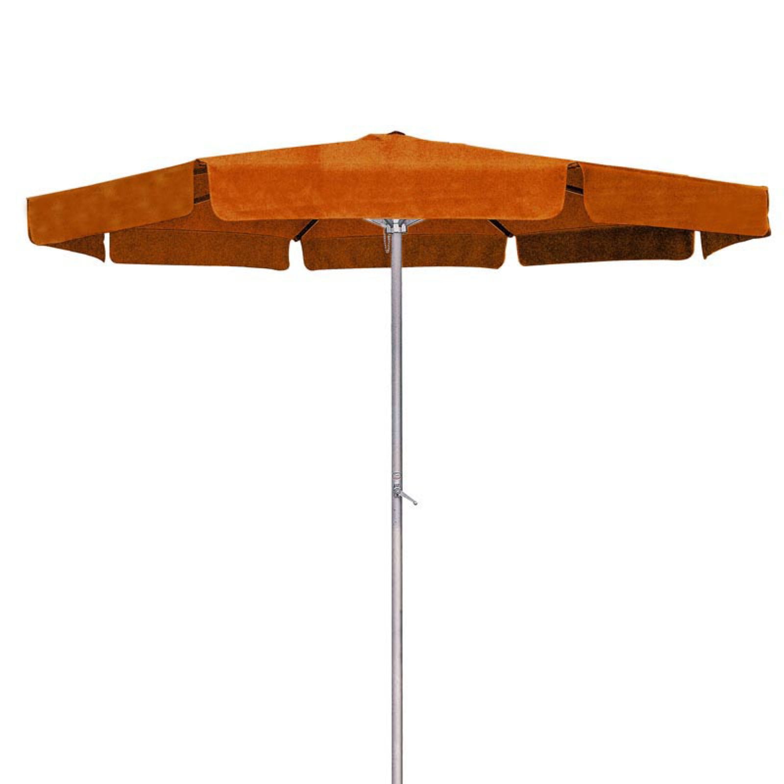 International Caravan Mesa 8 ft. Aluminum 6 Rib Patio Umbrella ...