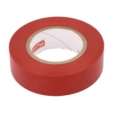 WOD Tape Red Electrical Tape General Purpose 1 in. x 66 ft. High Temp ...
