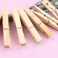 Bonrich 200pcs 2.5cm Mini Wooden Spring Clothes Pins Pegs Paper Photo ...