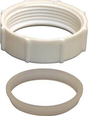 DURAPRO™ SLIP JOINT NUT AND WASHER, 1-1/2 IN. PVC, BAG per 68 Each ...