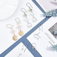 304 Stainless Steel Earring Hooks with Horizontal Loop Mixed Color ...