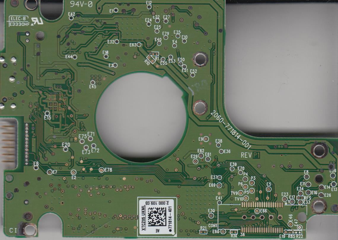 WD10TMVW-11ZSMS5, 771814-401 AE, REV P1, WD USB 2.5 PCB - Walmart.com