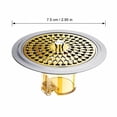 Anti-Odor and Anti-Insect Bathroom Floor Drain Core with Hair Filter ...