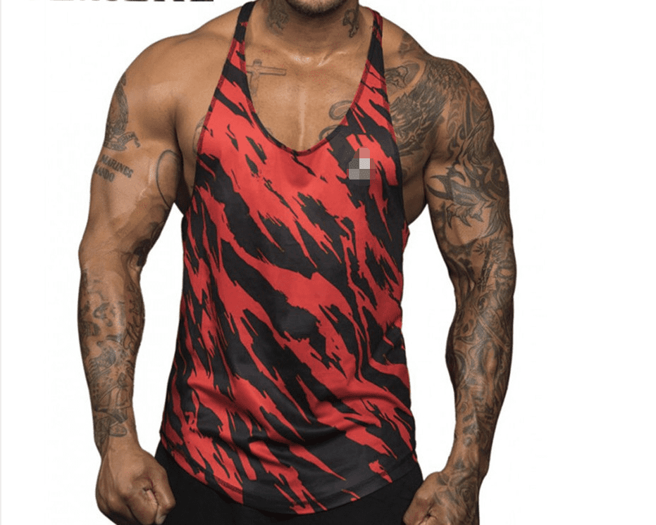 Emmababy Men Training Tanks, Sport Sleeveless Undershirt, Gym Fitness ...