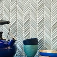 Divine Alula Tundra 10 in. x 12 in. Glazed Ceramic Mosaic Tile (0.85 Sq ...