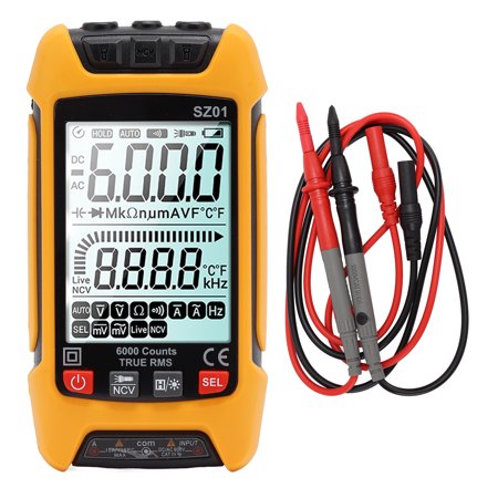 Digital Multimeter Kit Intelligent Large Screen High Accuracy Automatic ...