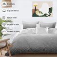 Black Gray Mosaic 4 piece Duvet Cover Set, Comfort Bedding Set Full ...