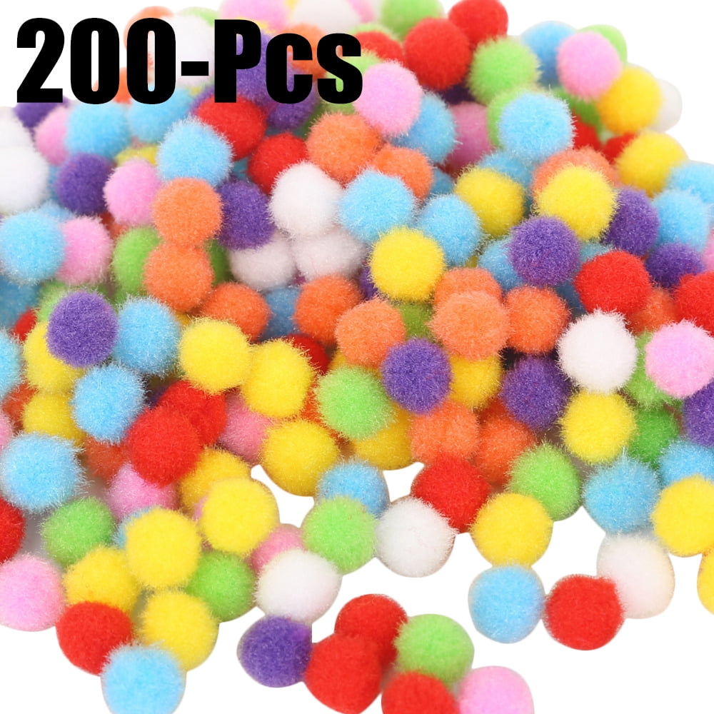 Click here for Nobrand Pom Poms Set Creative Assorted Colors Pom... prices
