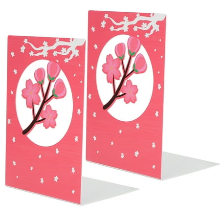 Bookend, Metal Stable Cartoon Pattern Book Stand 15x7.9cm For Books ...