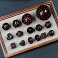 Cusdie 15 Pieces DND Dice Set D3-D100, Polyhedral RPG Dice for Dungeons ...
