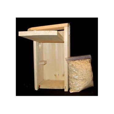 Vundahboah Amish Goods Screech Owl House Box for Nesting- Handmade in ...