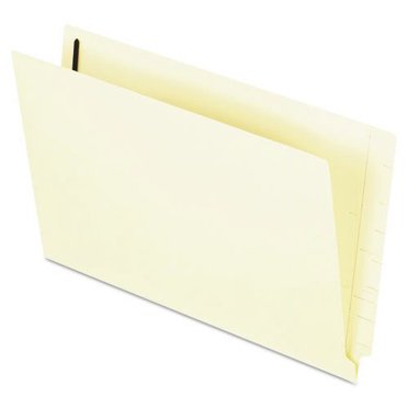 Pendaflex Laminated Spine End Tab Folder with 2 Fasteners 14 pt Manila ...