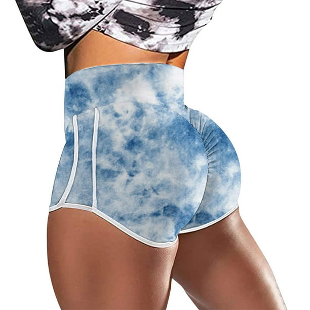 Abcnature Plus Size Shorts Womens Athletic Shorts Women Printing High