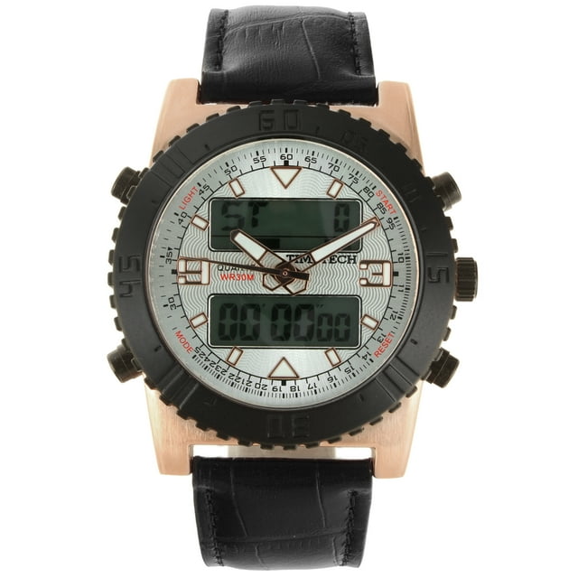 TIMETECH Men's Analog/Digital Multi-Function Weekend Sport Watch with ...