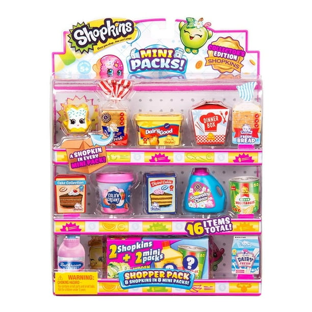Mini Packs Shopkins 16 Piezas | Walmart en línea