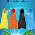 Outdoor Swim fin Adult Kids Snorkels fin Frogs Shoe Flippers Swim ...