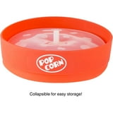 Chef Buddy's Microwave Popcorn Popper Bowl, No Oil Necessary - Walmart.com