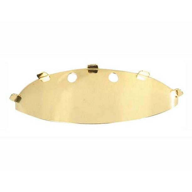 Bullet Light Visor Gold. Bike light part, bicycle lightpart, lowrider ...