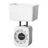 TAYLOR, White Analog Food Scale, 1 lb Capacity, Healthy Portions ...