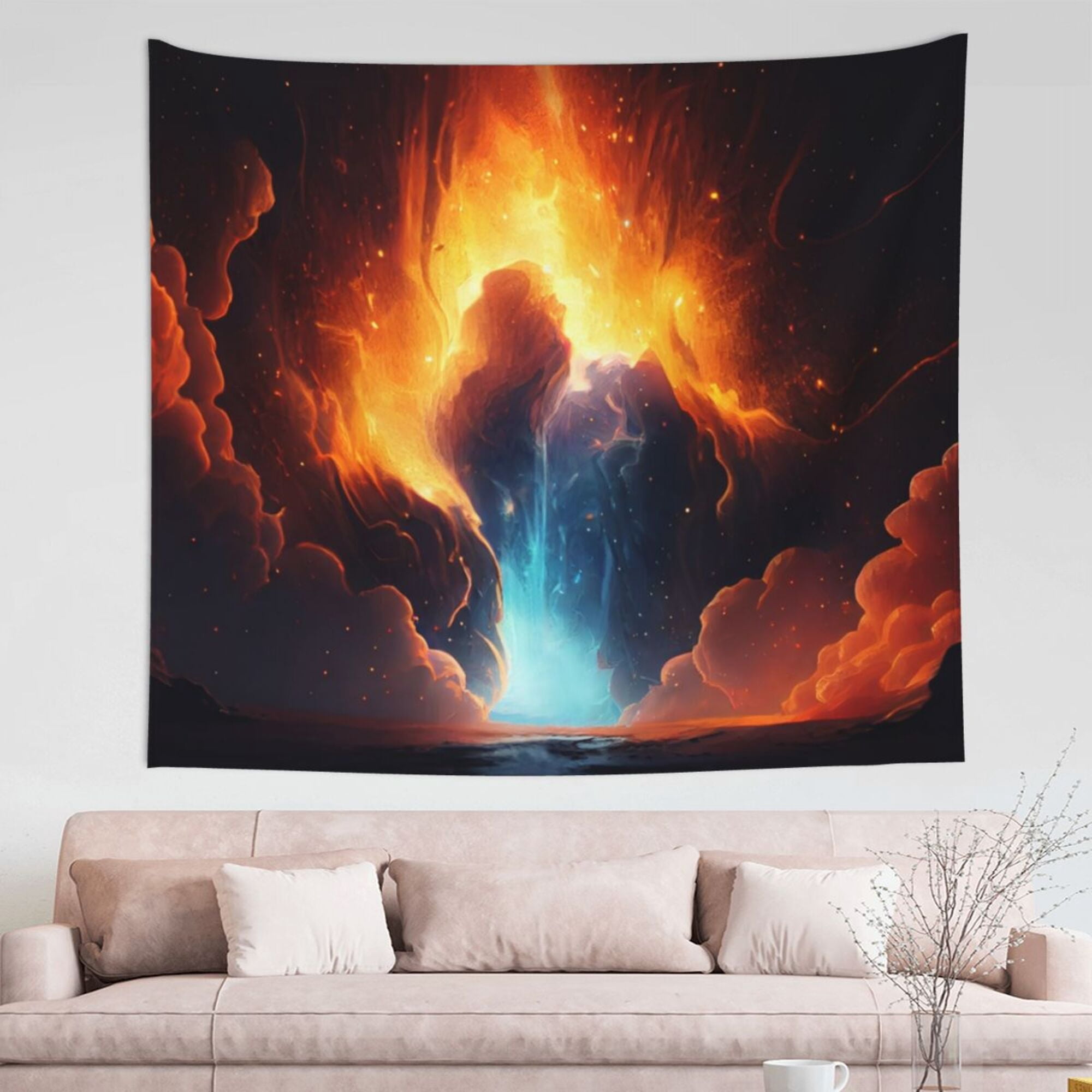 Mysterious Universe Tapestry, Wall Decor Home Decor Bedroom Living Room ...