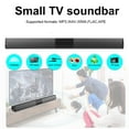Lohoms Sound Bar, 4 Speaker System, Wireless Bluetooth Subwoofer, TV ...