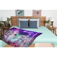 Amazing Wolf Dreamcatcher Space Fantasy Super Soft Silk Touch Plush ...