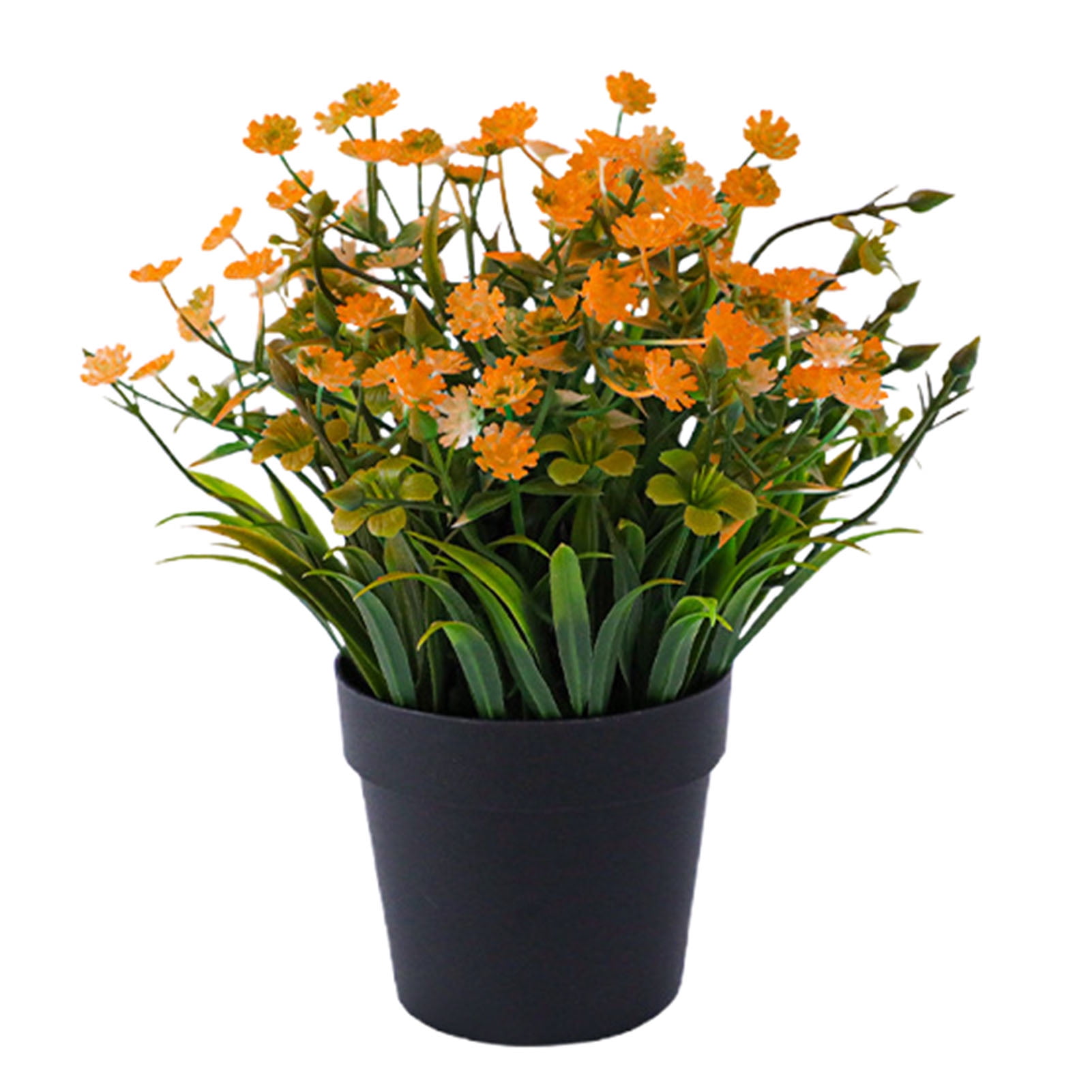 Fake Plants, Small Potted Plants, Mini Artificial Small Flower, Faux ...