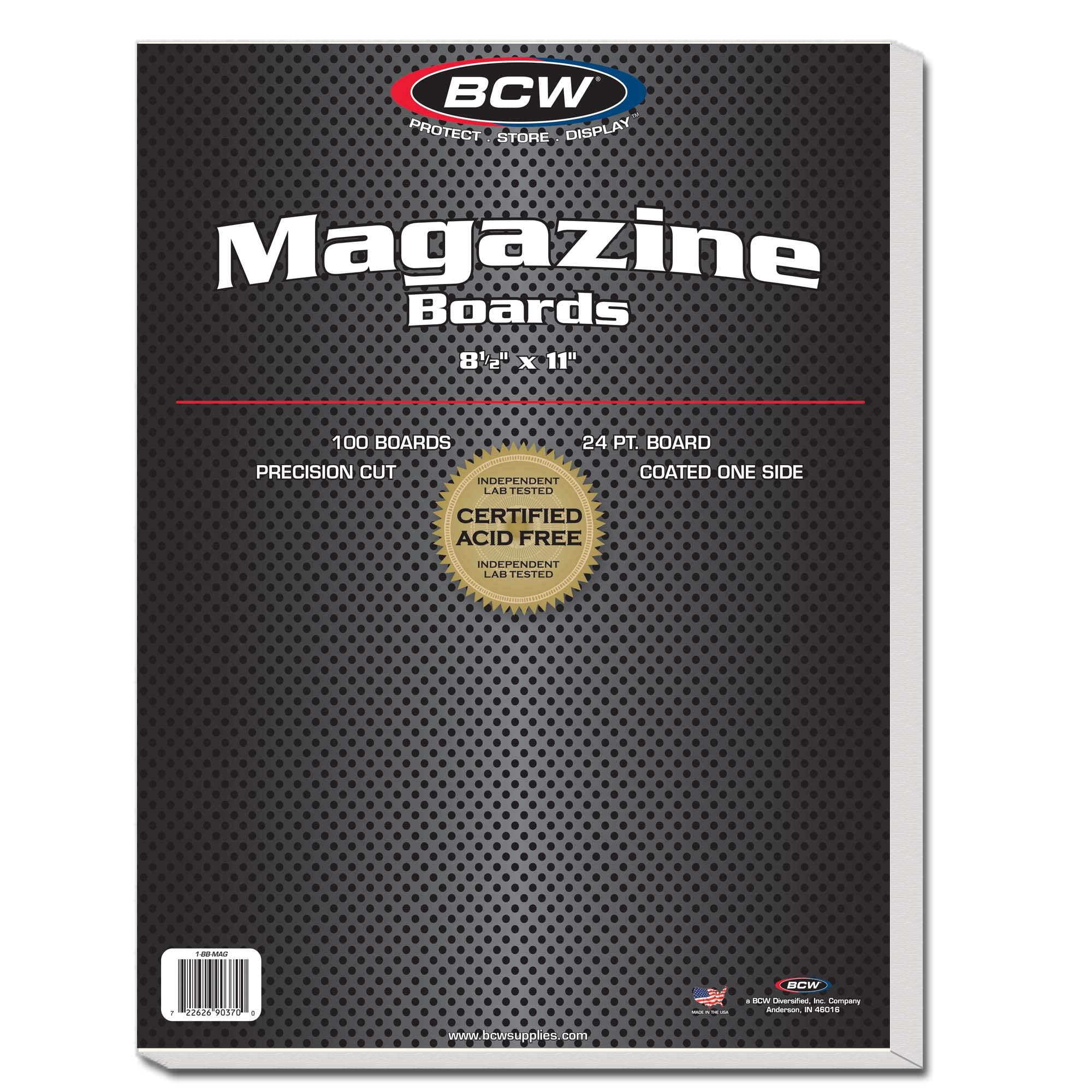 Click here for Bcw Magazine Backing Board - 100 Pack prices