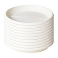 6 Pack Plastic Plant Saucer Tray Flower Pot Base Round Bottom Drip Tray ...