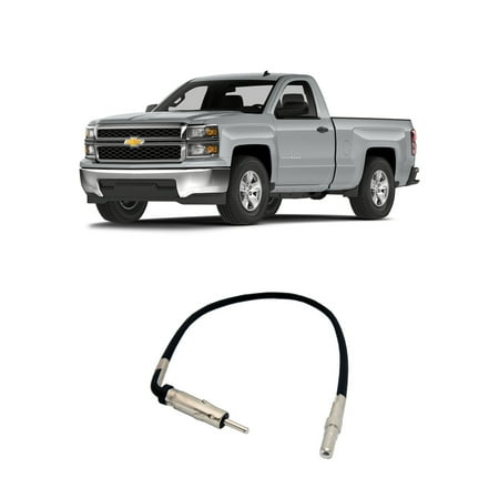 Chevy Silverado 2007-2014 Factory Stereo to Aftermarket Radio Antenna ...