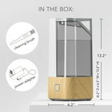 Sharper Image Ultrasonic Cool Mist Humidifier, 1 gal., Light Ash ...