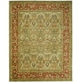 SAFAVIEH Persian Legend Adrian Floral Bordered Wool Area Rug, Light ...