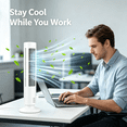 HIBIBUD Tower Fan for Bedroom,Oscillating Standing Fan with Quiet for ...