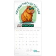 Calendar 2024-2025, Cheeky Capybaras Wall Calendar, Monthly Calendar ...