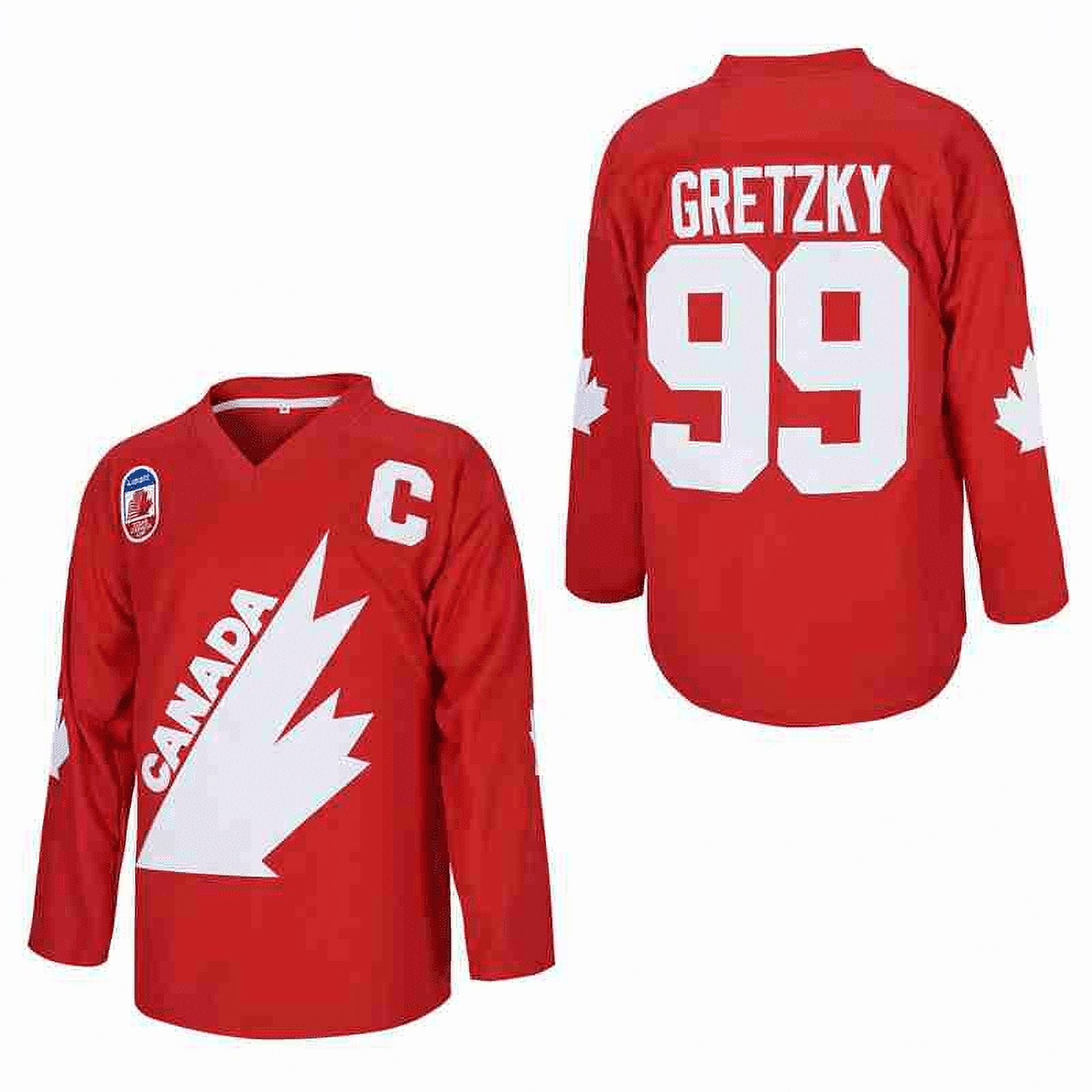 Click here for Lz Ice Hockey Jersey Canada 99 Wayne Gretzky Sewin... prices