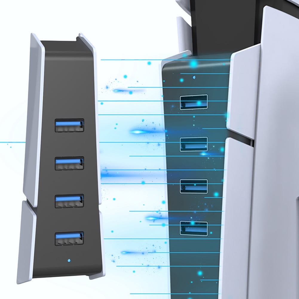 Adaptador Concentrador Expansor Divisor USB Con 4 Puertos USB 2.0 para Consola PS5 Slim | Bodega ...