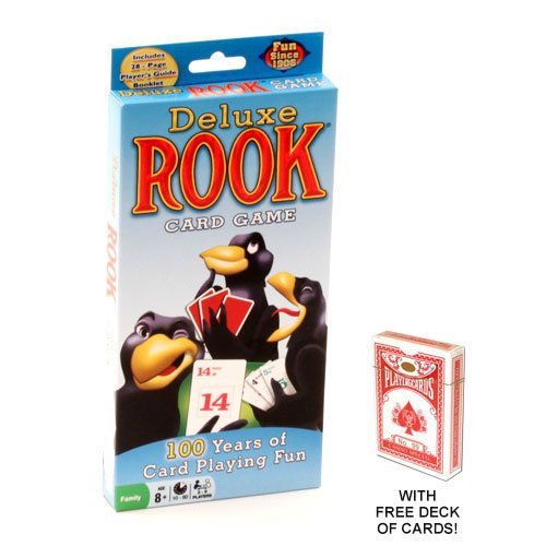 Deluxe Rook Card Game w/ Free Deck of Standard Playing Cards - Walmart.com