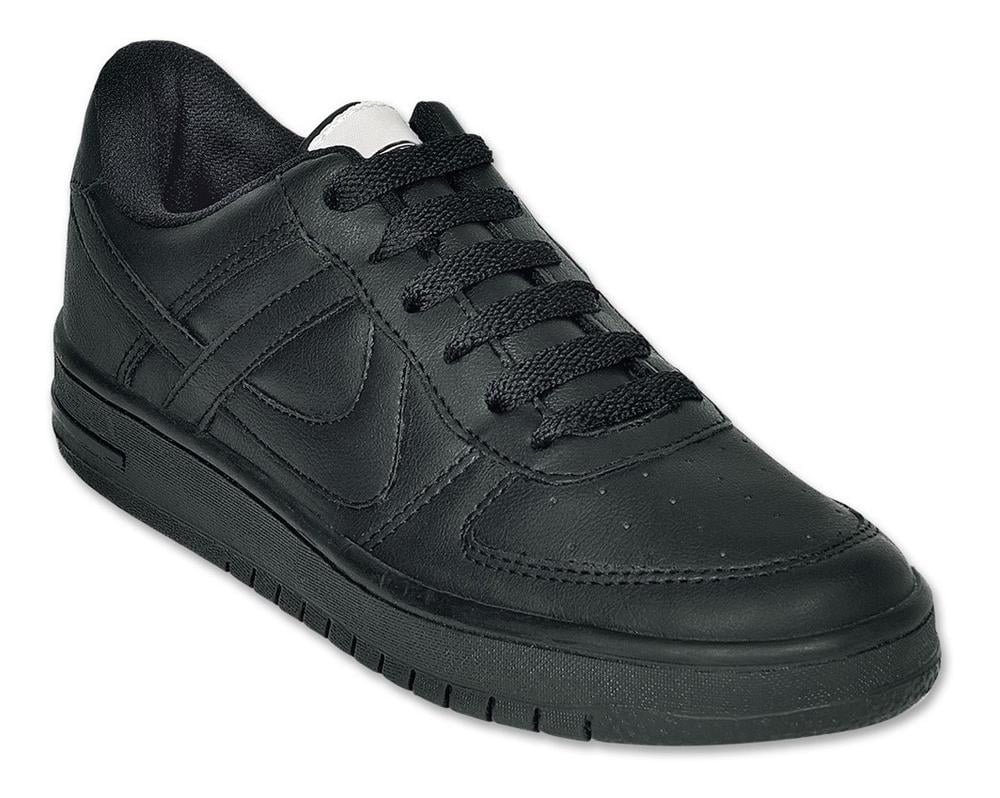 Calzado Dama Mujer Tenis Clasico Panam Tipo Piel Negro Comod negro 24 ...