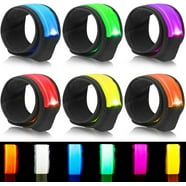 Rechargeable LED Armband Clap Strap Wristband High Visibility ...