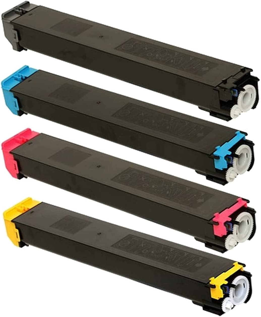 Compatible Sharp MX5141N Toner Set (4-Color) eToner Brand MX5141 N ...