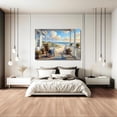 Coastal Beach Ocean View Canvas Wall Art for Living Room Bedroom ...