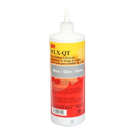 3M Wire Pulling Lubricant Wax WLX-QT, One Quart, excellent lubricant ...